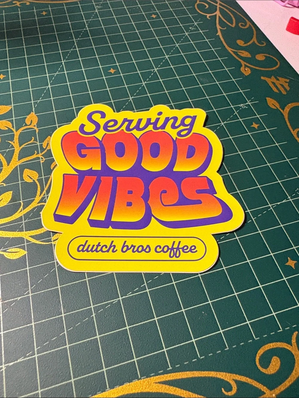 Dutch Bros | Design | Dutch Bros Yellow Purple Orange Serving Good ...